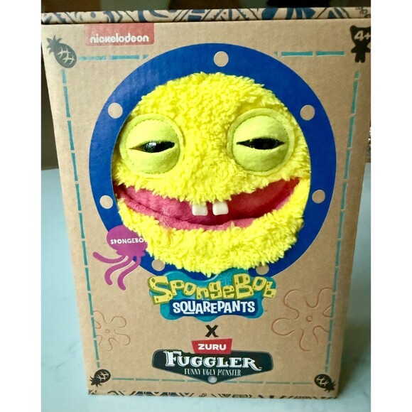 Zuru | Toys | Spongebob Squarepants X Fuggler 945 Plushie Collectible ...
